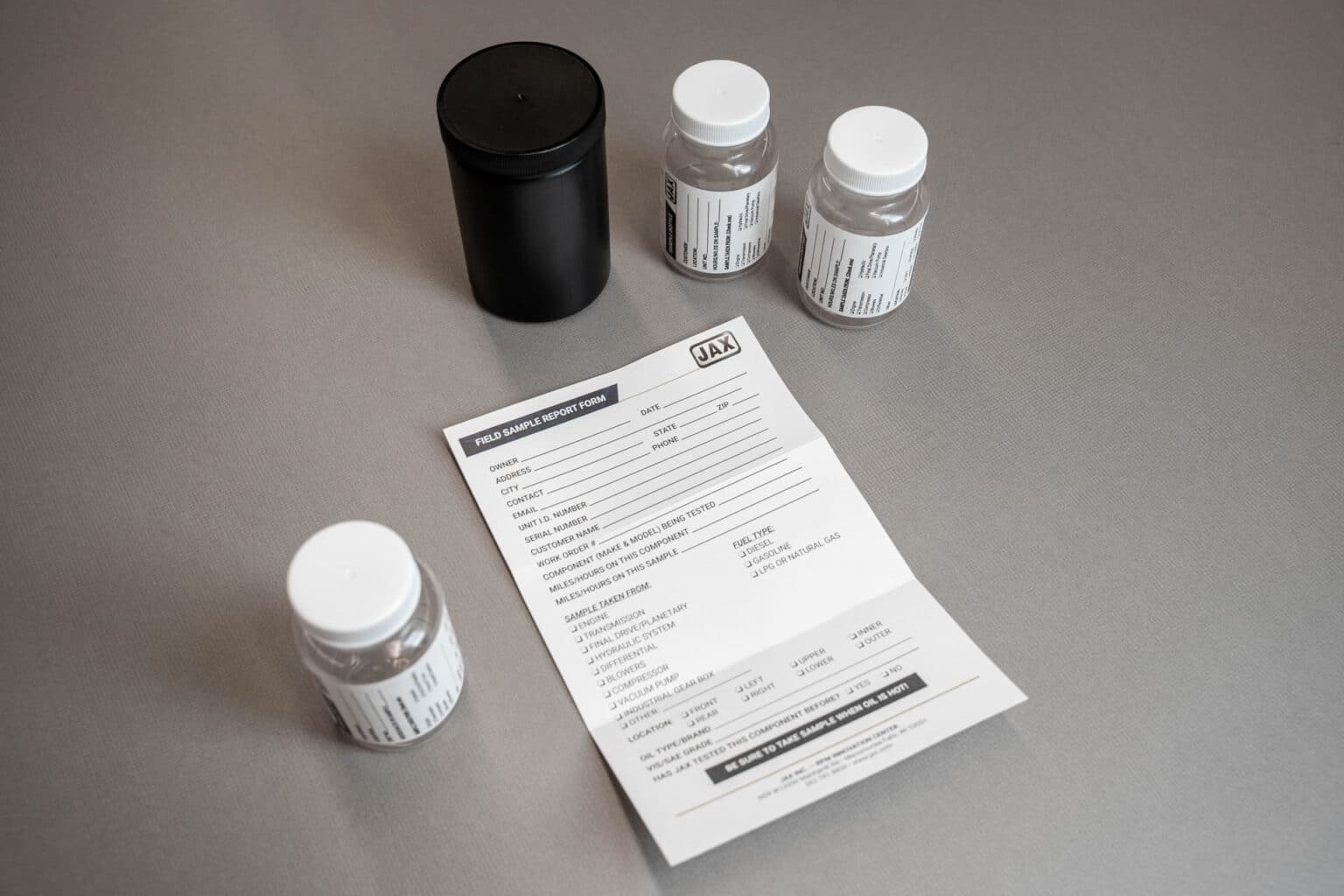 Used Oil Analysis | JAX INC.